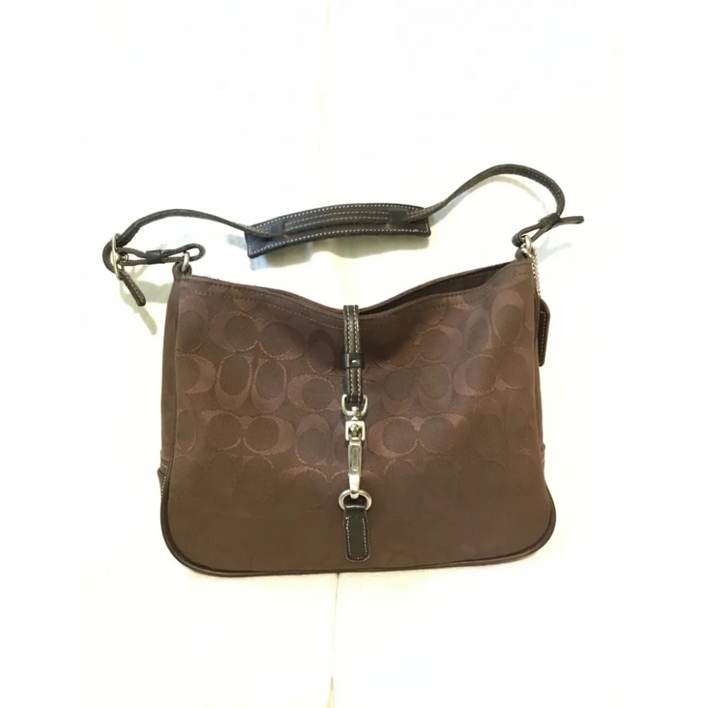 Coach Vintage Sm Hampton 6091 Signature Logo Canvas &… - Gem